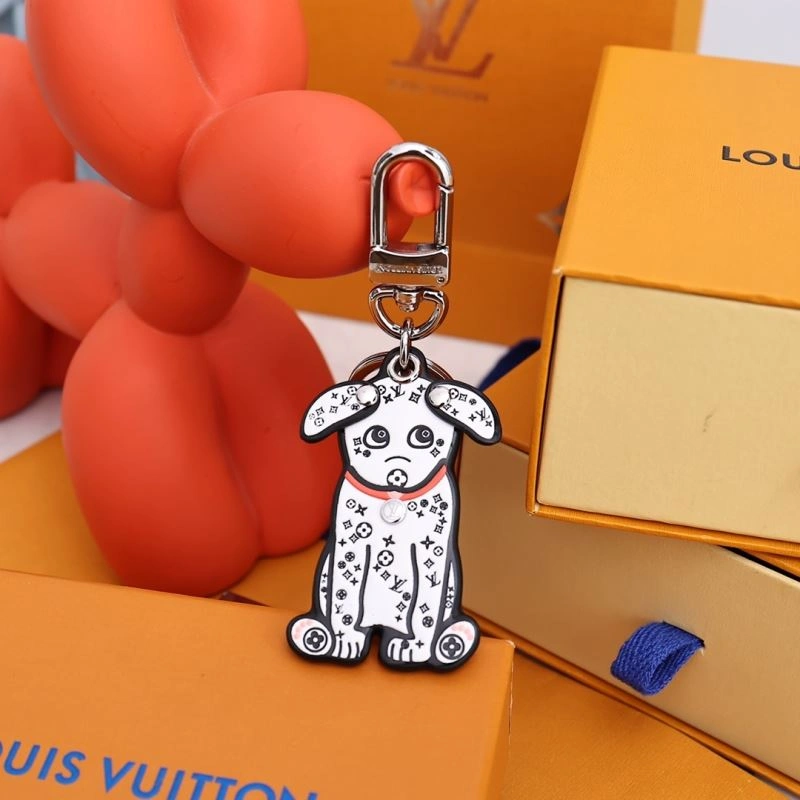 Brand-authenticated Louis Vuitton Keychains
