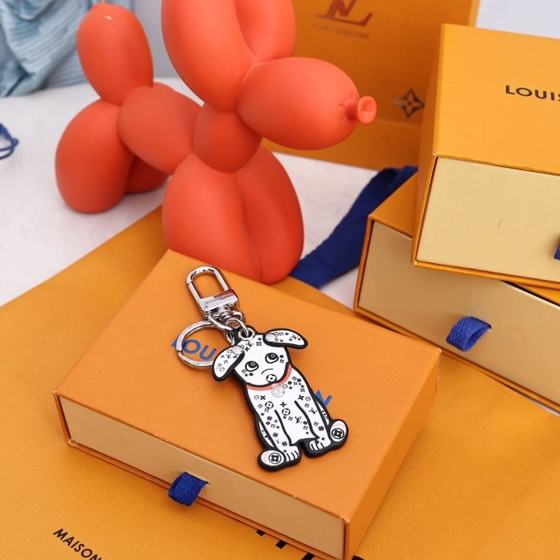 Brand-authenticated Louis Vuitton Keychains