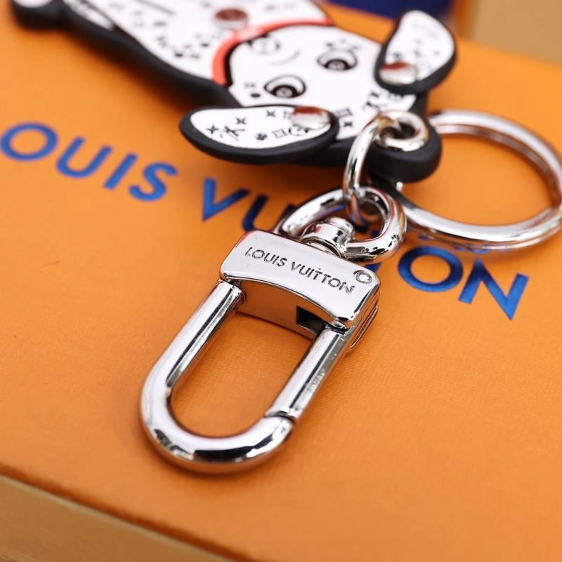Brand-authenticated Louis Vuitton Keychains