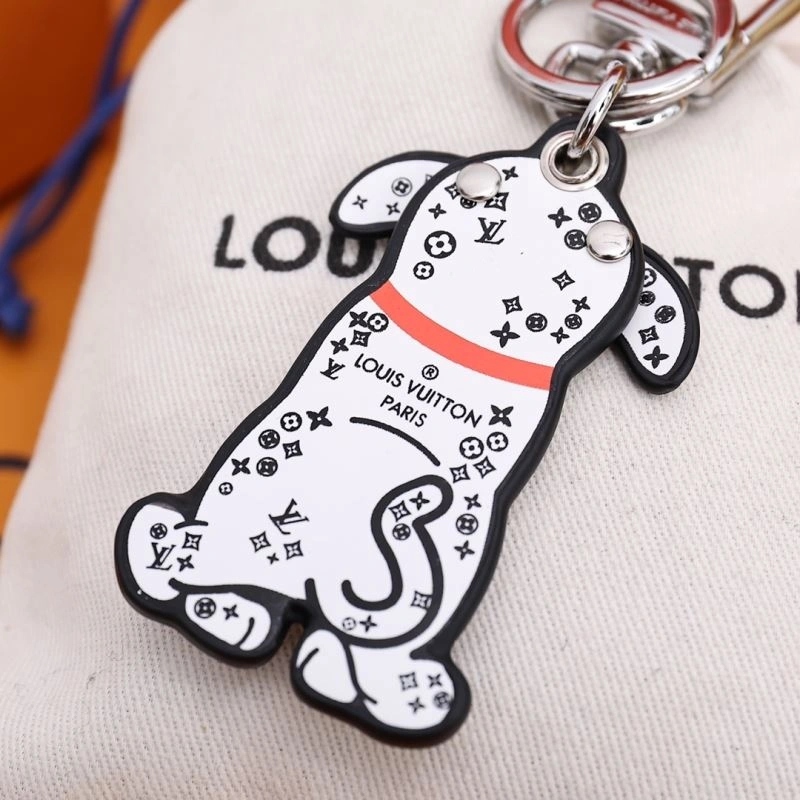 Brand-authenticated Louis Vuitton Keychains