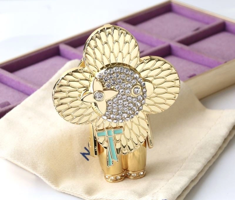 Brand-authenticated Louis Vuitton Keychains