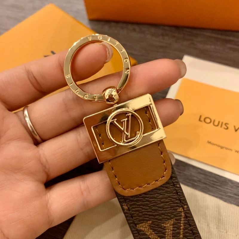 Brand-authenticated Louis Vuitton Keychains