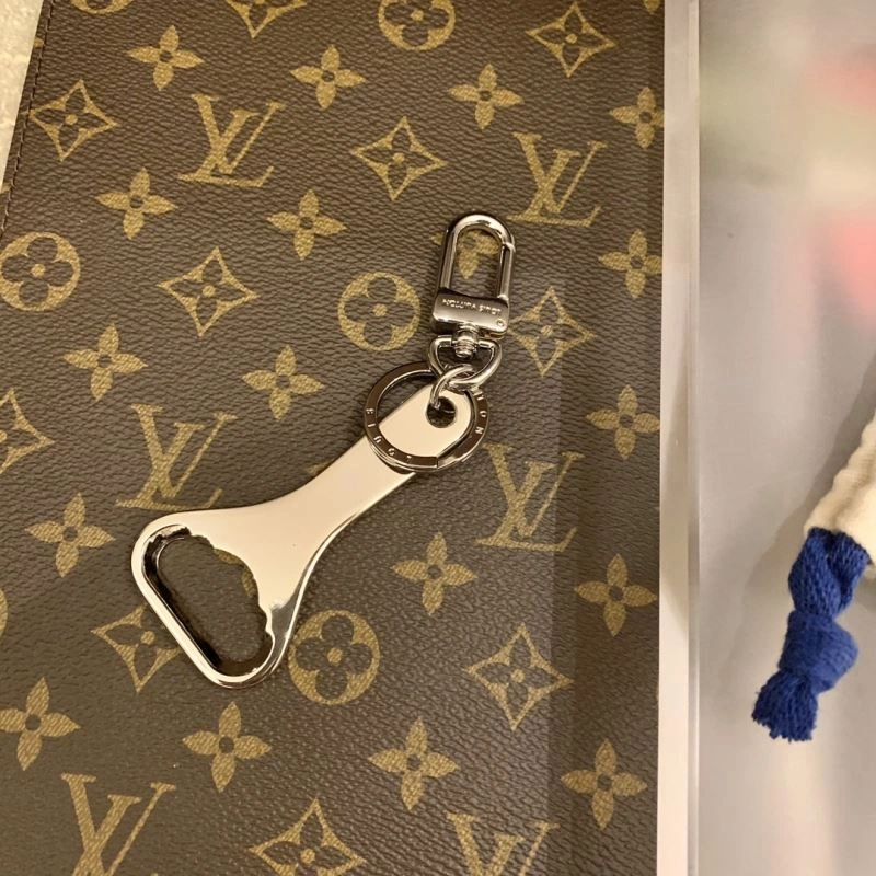 Brand-authenticated Louis Vuitton Keychains
