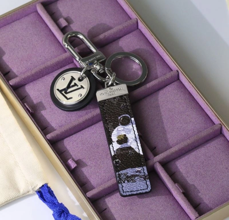 Brand-authenticated Louis Vuitton Keychains