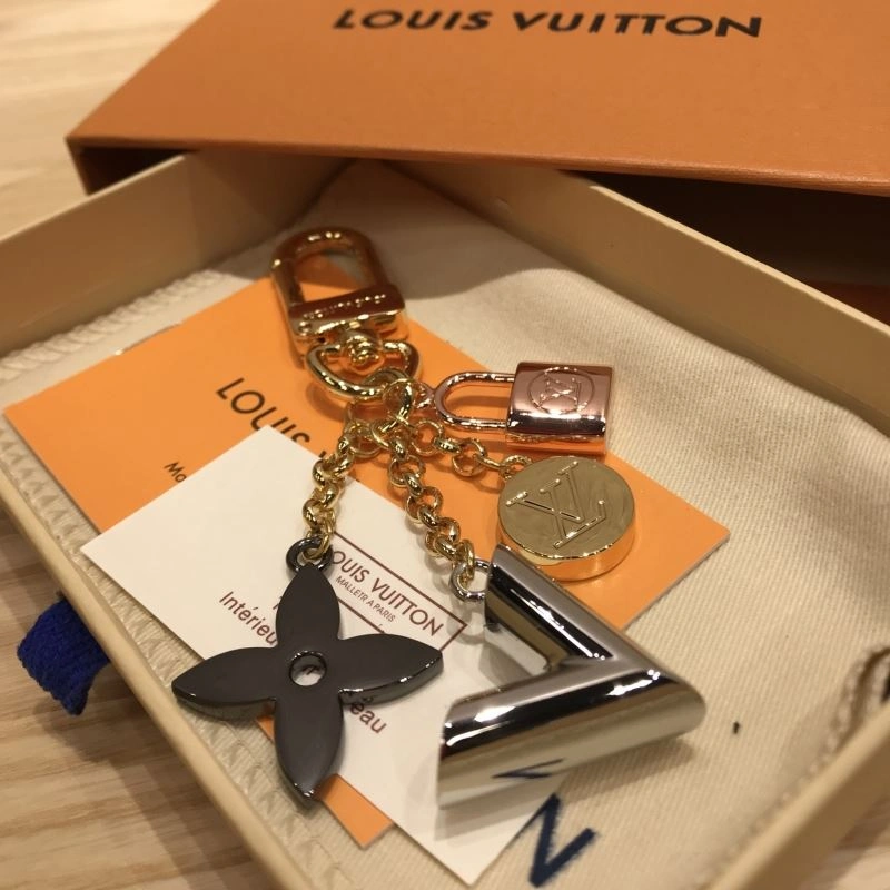 Brand-authenticated Louis Vuitton Keychains