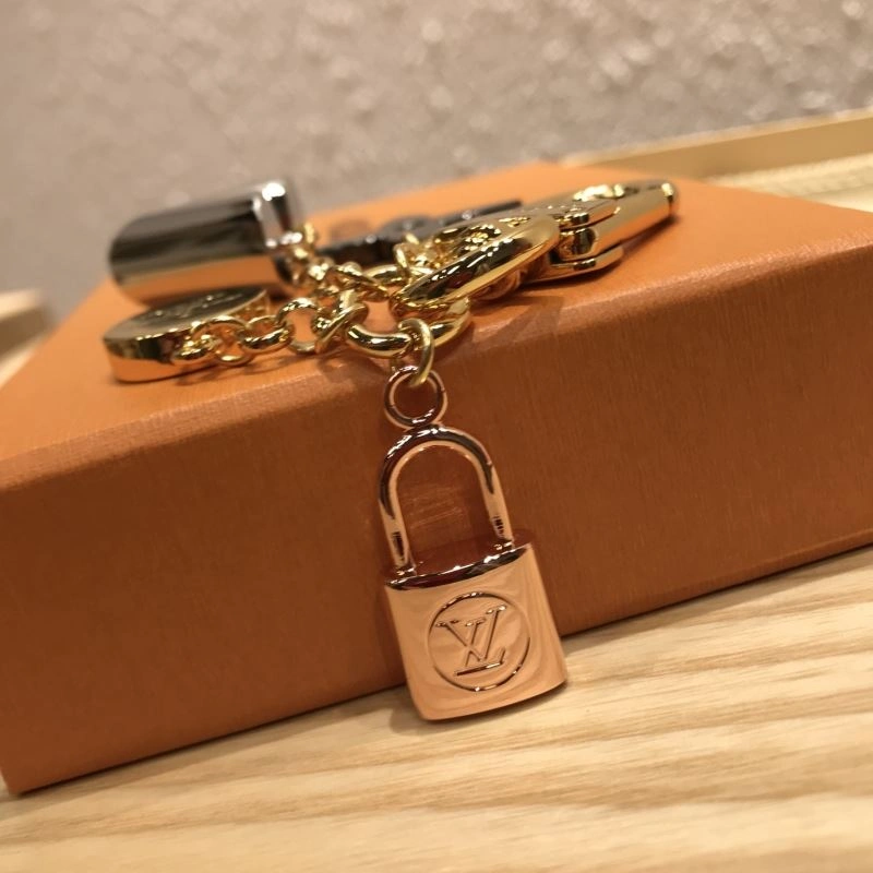 Brand-authenticated Louis Vuitton Keychains