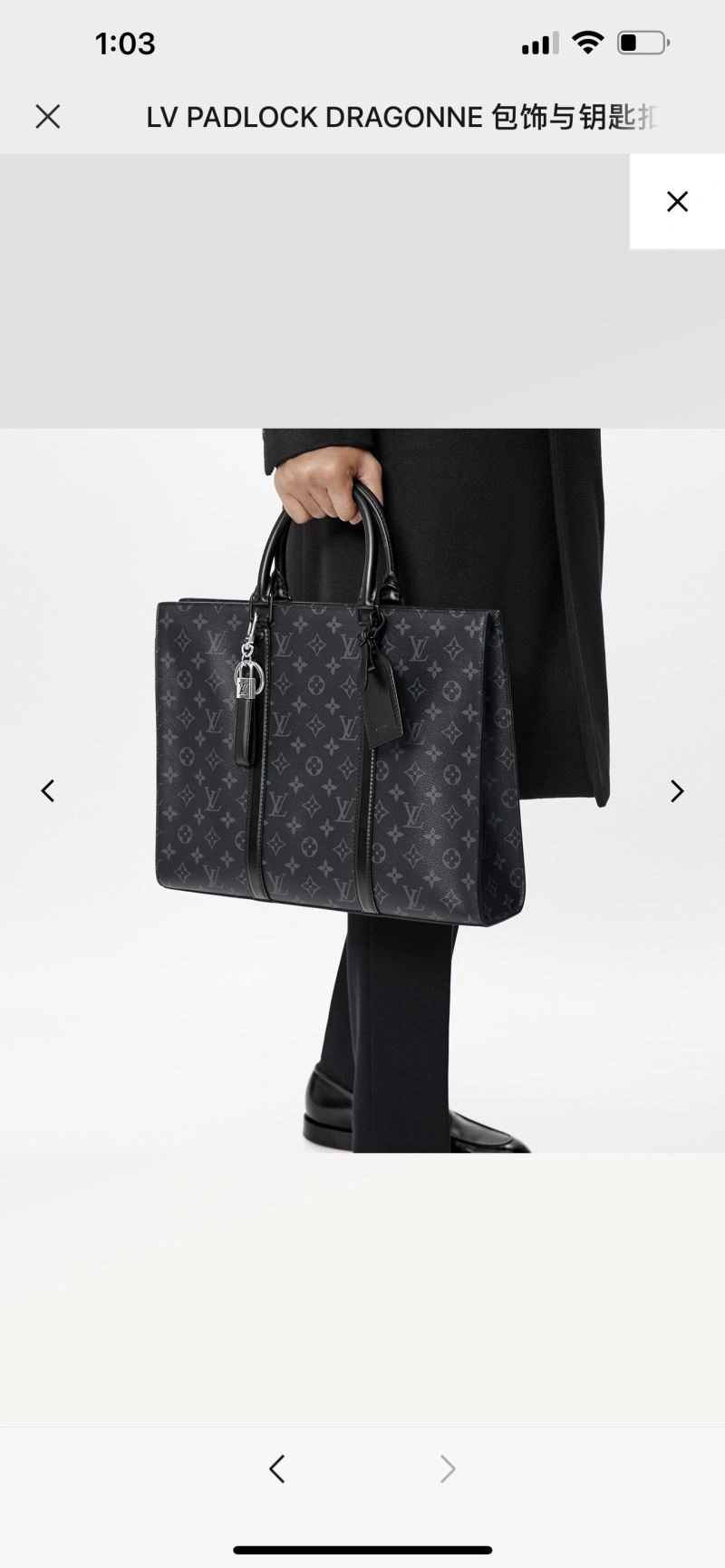 Accurate model Louis Vuitton Keychains