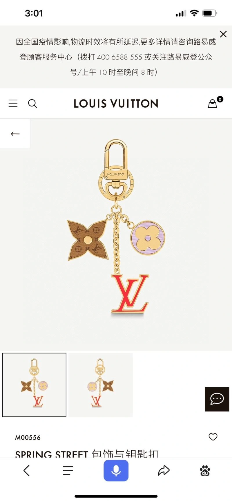 Louis Vuitton Keychains