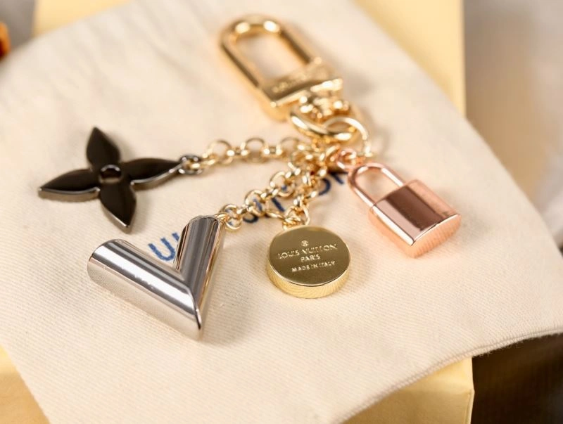 Brand-authenticated Louis Vuitton Keychains
