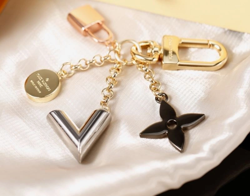 Brand-authenticated Louis Vuitton Keychains