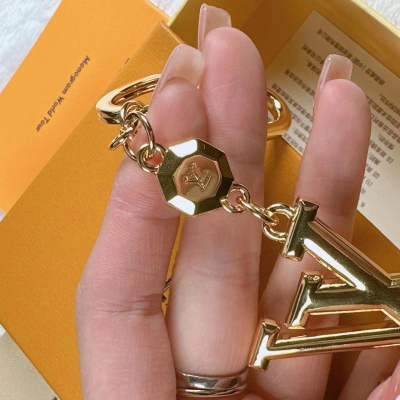 Brand-authenticated Louis Vuitton Keychains