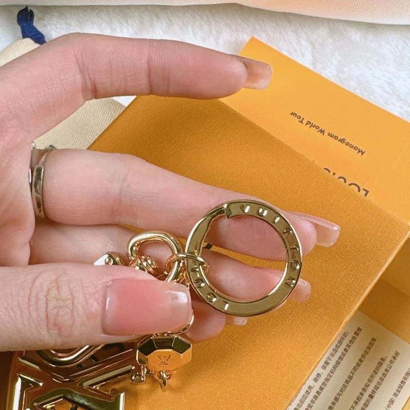 Brand-authenticated Louis Vuitton Keychains