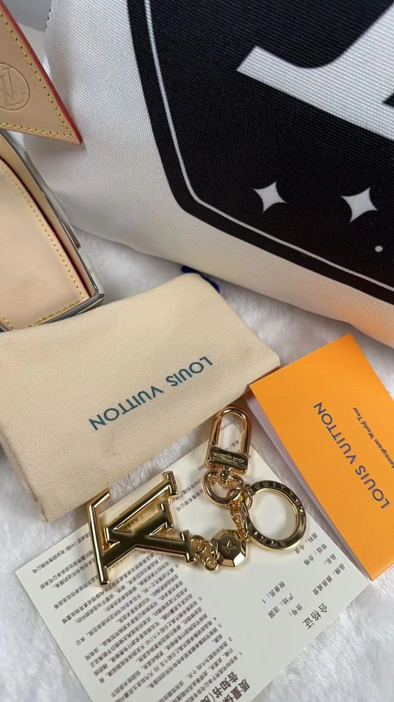 Brand-authenticated Louis Vuitton Keychains