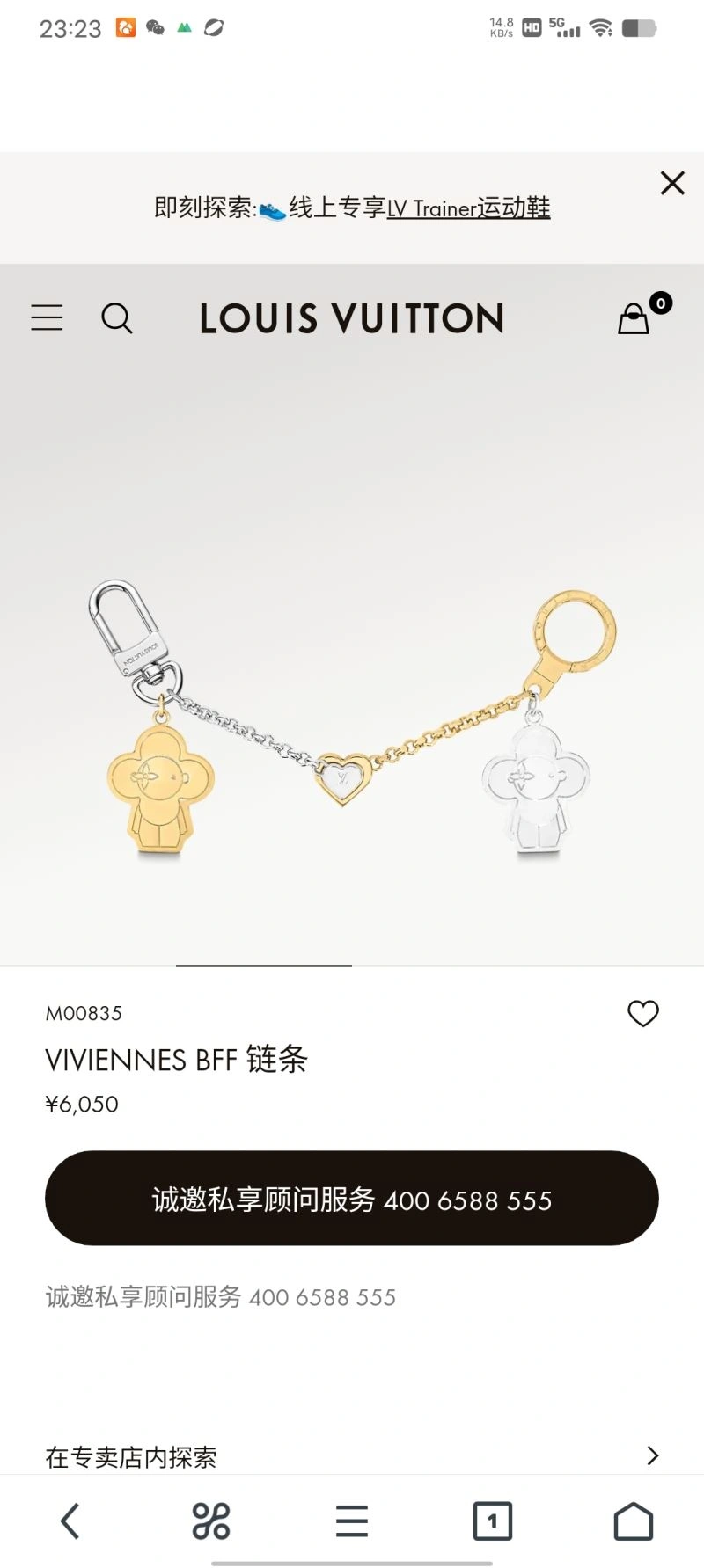 Louis Vuitton Keychains