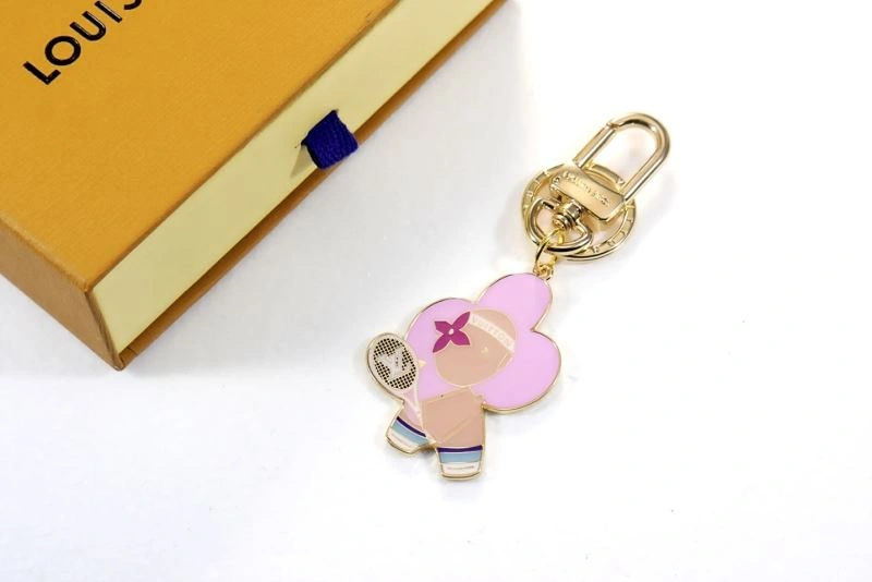 Brand-authenticated Louis Vuitton Keychains
