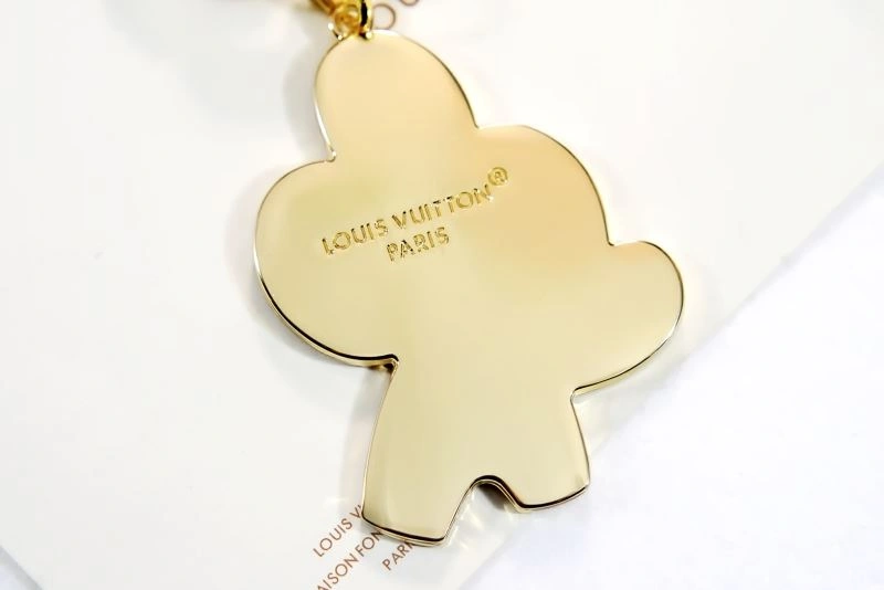 Brand-authenticated Louis Vuitton Keychains