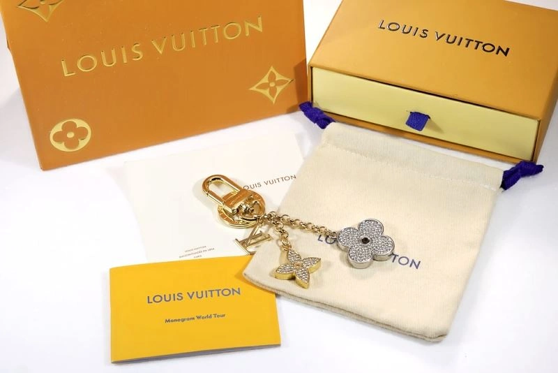 Brand-authenticated Louis Vuitton Keychains