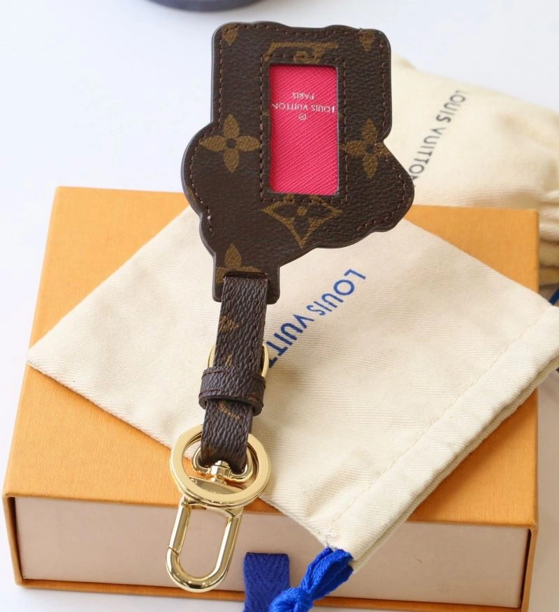 Brand-authenticated Louis Vuitton Keychains