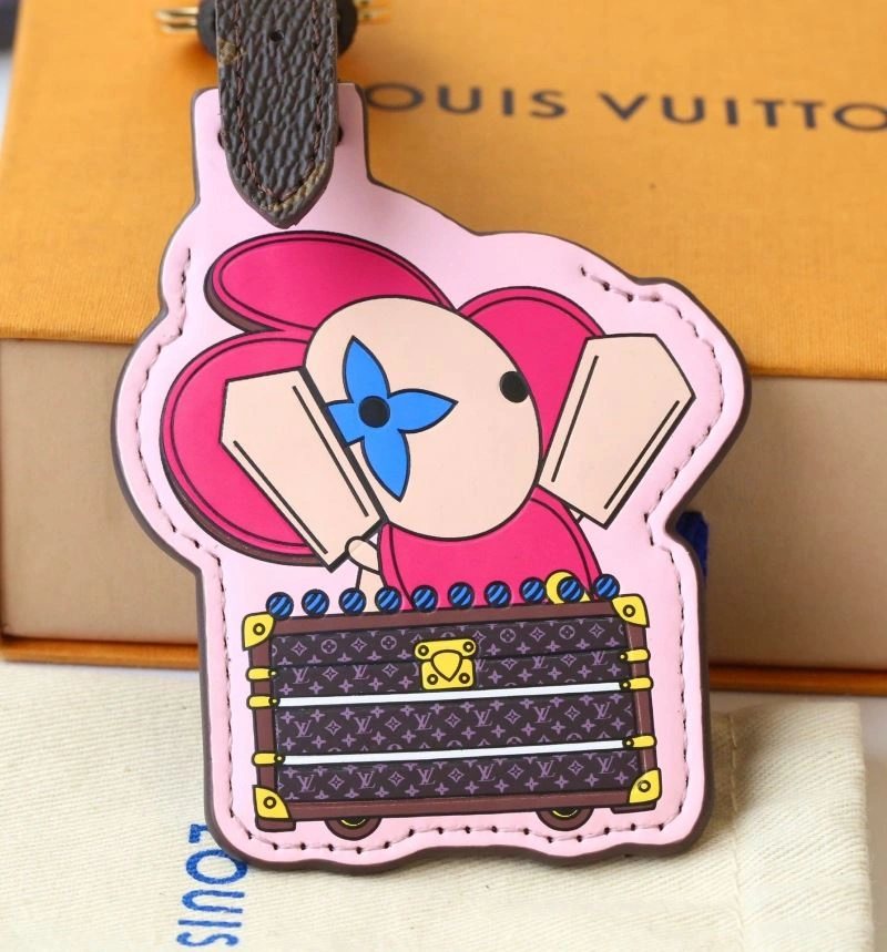 Brand-authenticated Louis Vuitton Keychains