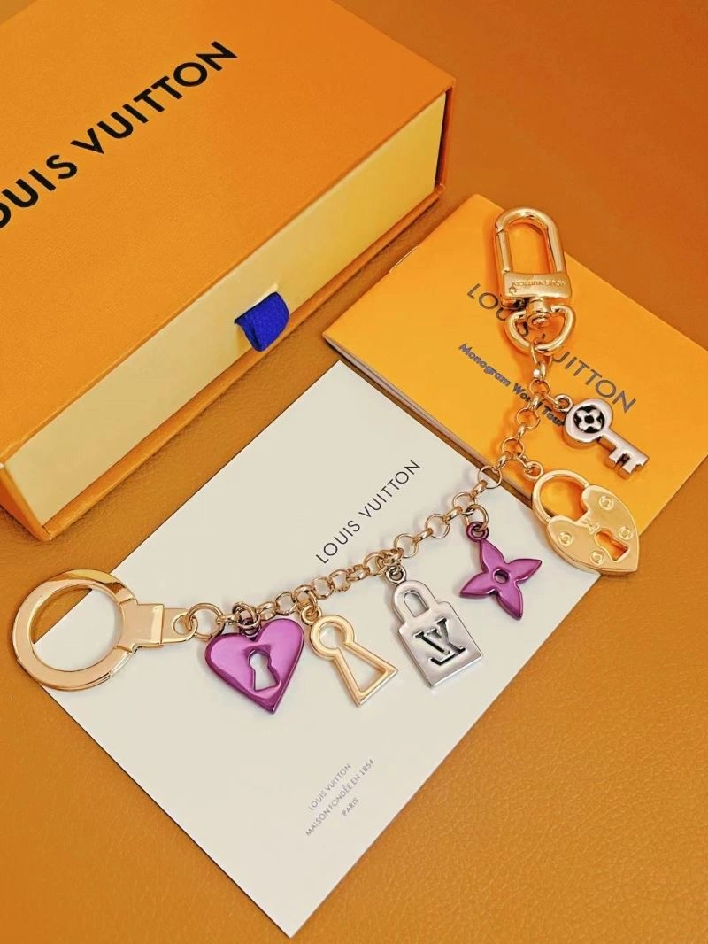 Brand-authenticated Louis Vuitton Keychains