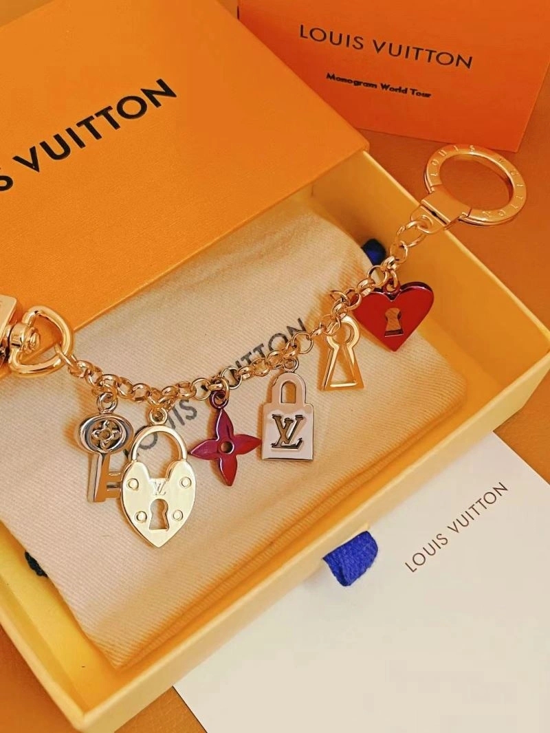 Brand-authenticated Louis Vuitton Keychains