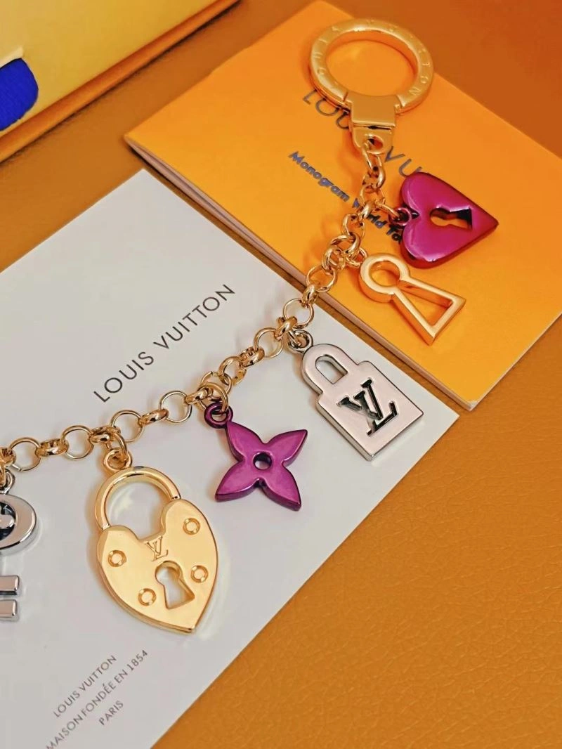 Brand-authenticated Louis Vuitton Keychains