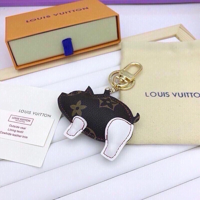 Brand-authenticated Louis Vuitton Keychains