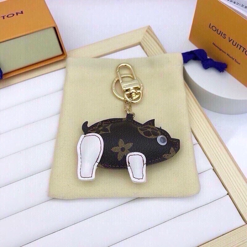 Brand-authenticated Louis Vuitton Keychains