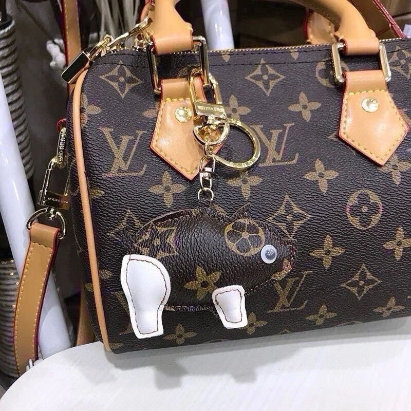 Brand-authenticated Louis Vuitton Keychains