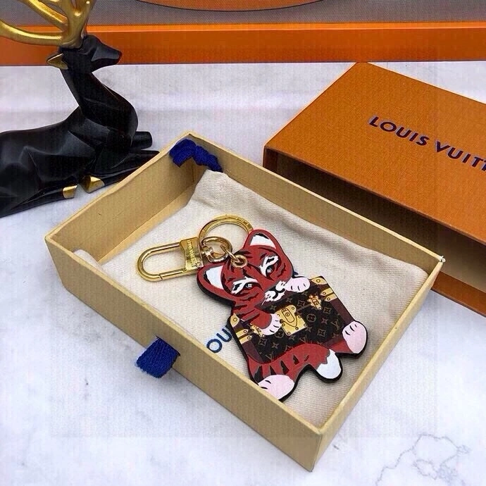 Brand-authenticated Louis Vuitton Keychains