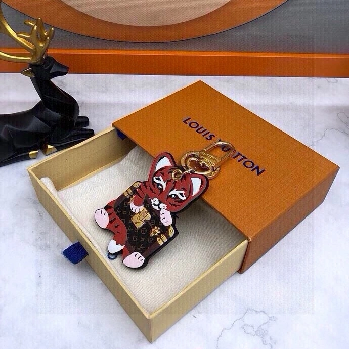 Brand-authenticated Louis Vuitton Keychains