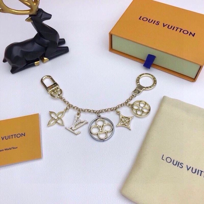 Brand-authenticated Louis Vuitton Keychains