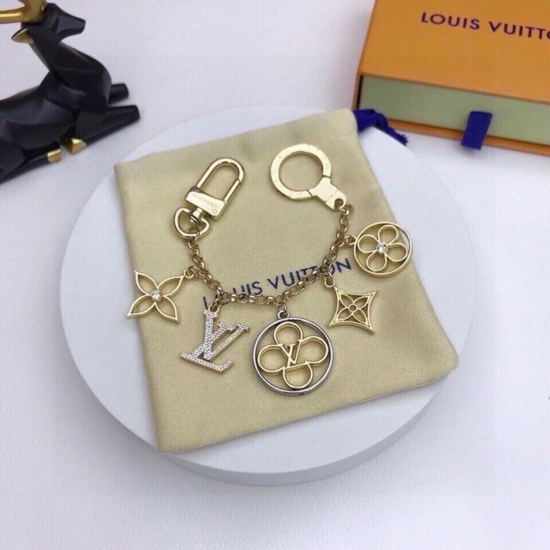 Brand-authenticated Louis Vuitton Keychains
