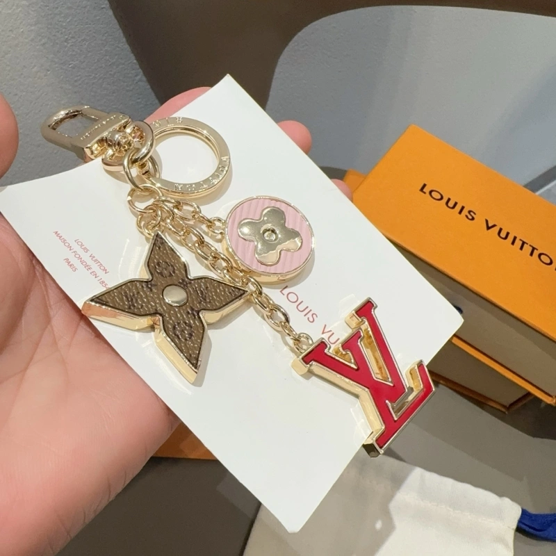 Brand-authenticated Louis Vuitton Keychains
