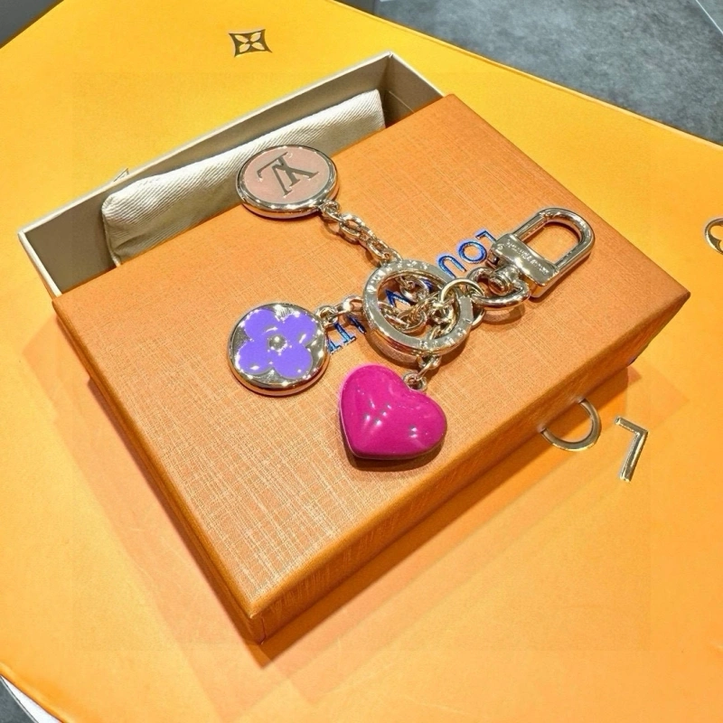 Brand-authenticated Louis Vuitton Keychains