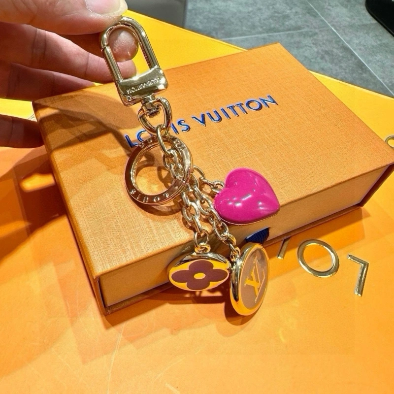 Brand-authenticated Louis Vuitton Keychains