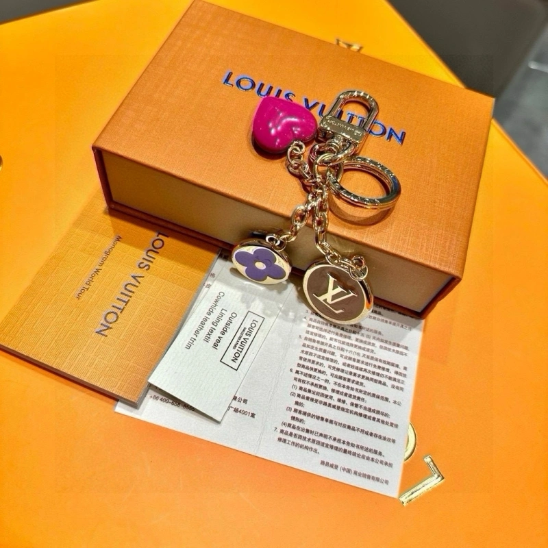 Brand-authenticated Louis Vuitton Keychains