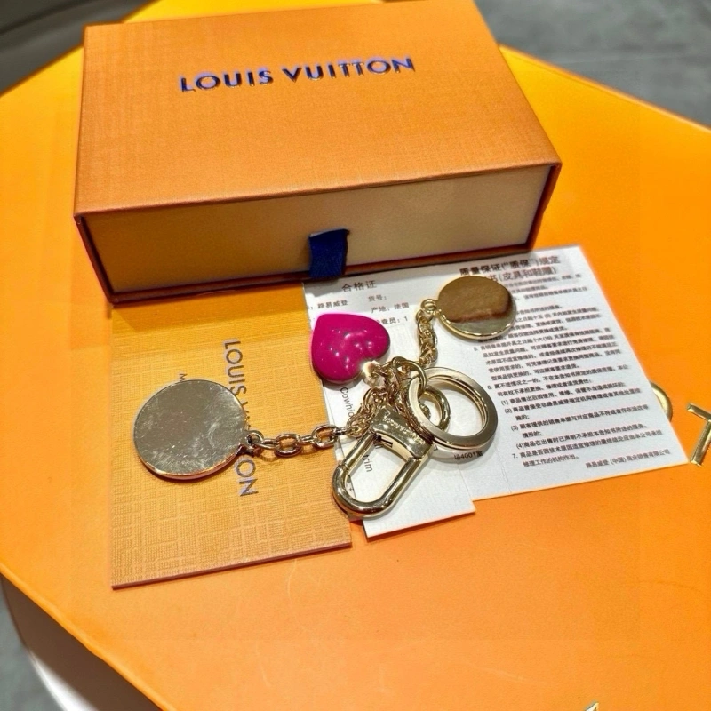 Brand-authenticated Louis Vuitton Keychains