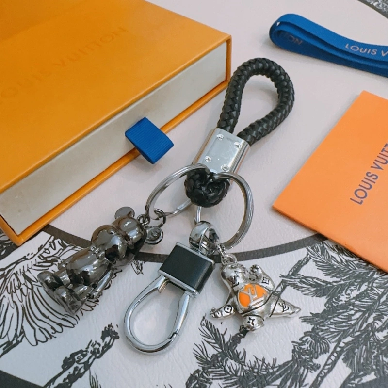 Brand-authenticated Louis Vuitton Keychains