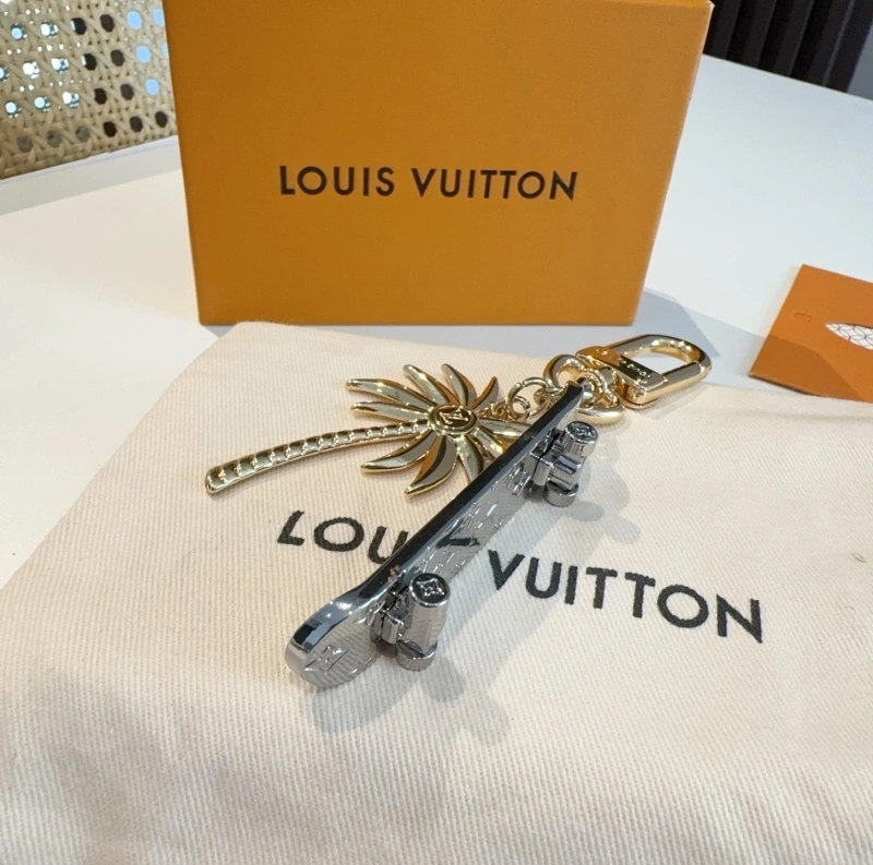 Brand-authenticated Louis Vuitton Keychains