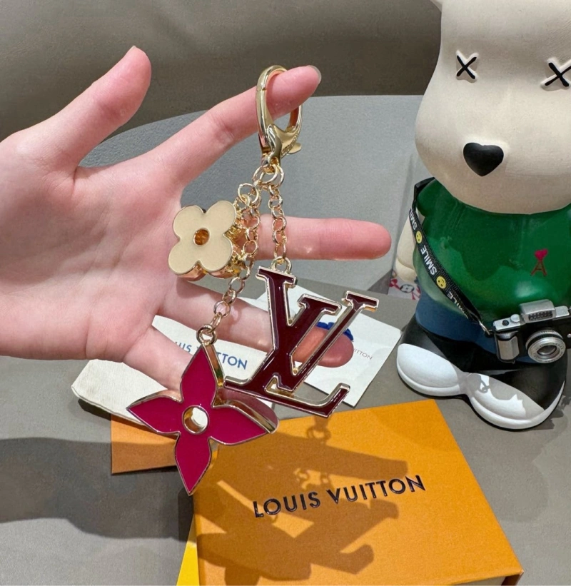 Brand-authenticated Louis Vuitton Keychains