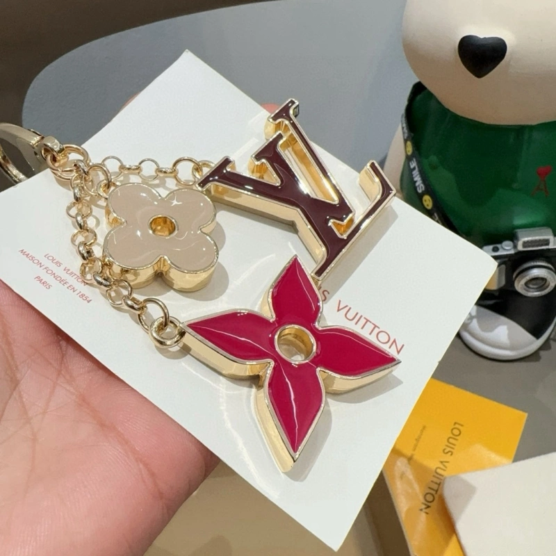 Brand-authenticated Louis Vuitton Keychains