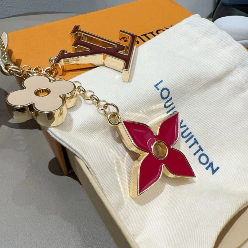 Brand-authenticated Louis Vuitton Keychains