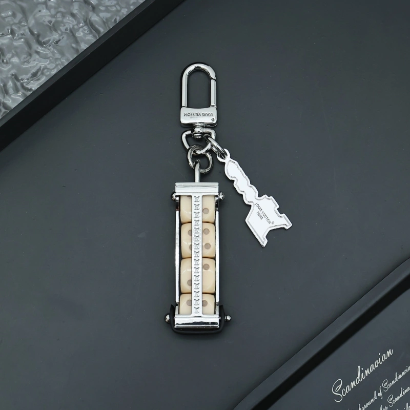 Brand-authenticated Louis Vuitton Keychains