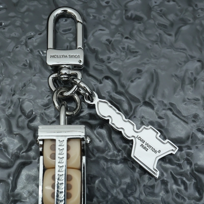 Brand-authenticated Louis Vuitton Keychains