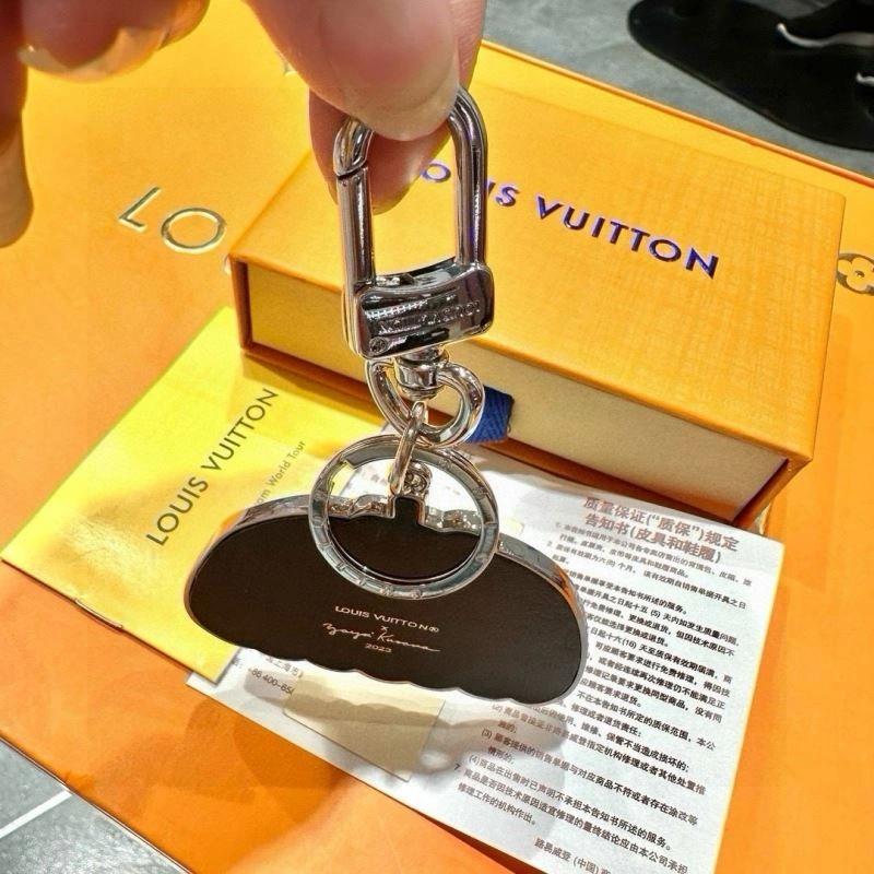 Brand-authenticated Louis Vuitton Keychains