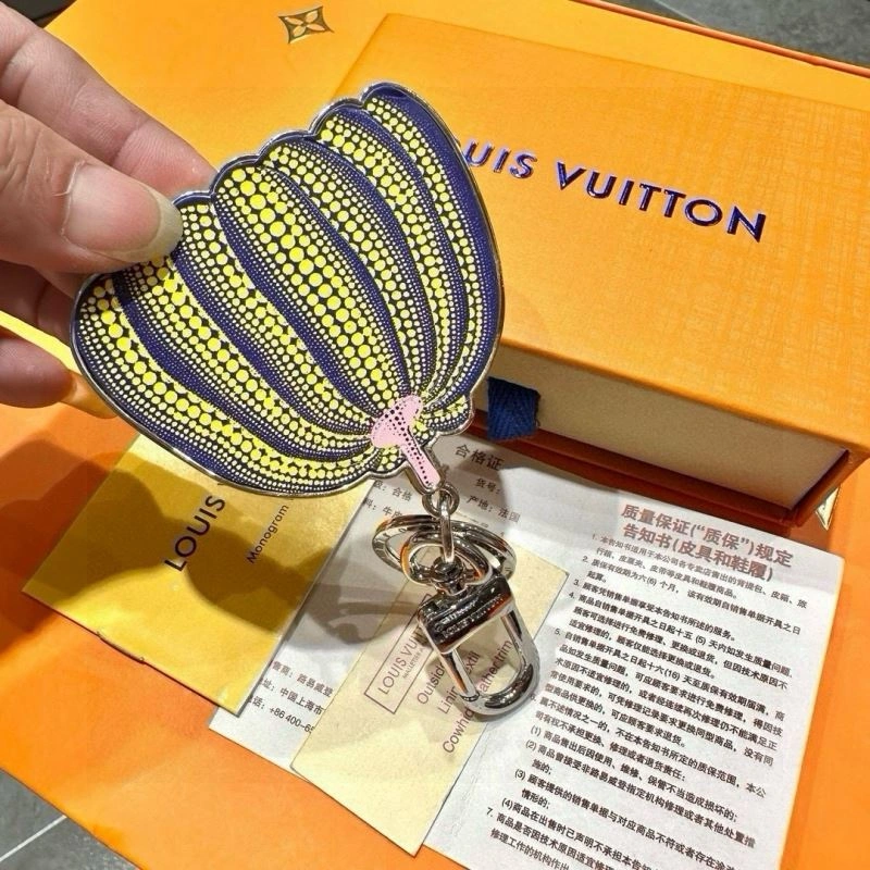 Brand-authenticated Louis Vuitton Keychains