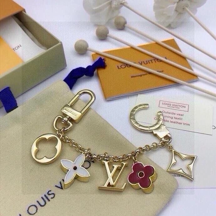 Brand-authenticated Louis Vuitton Keychains