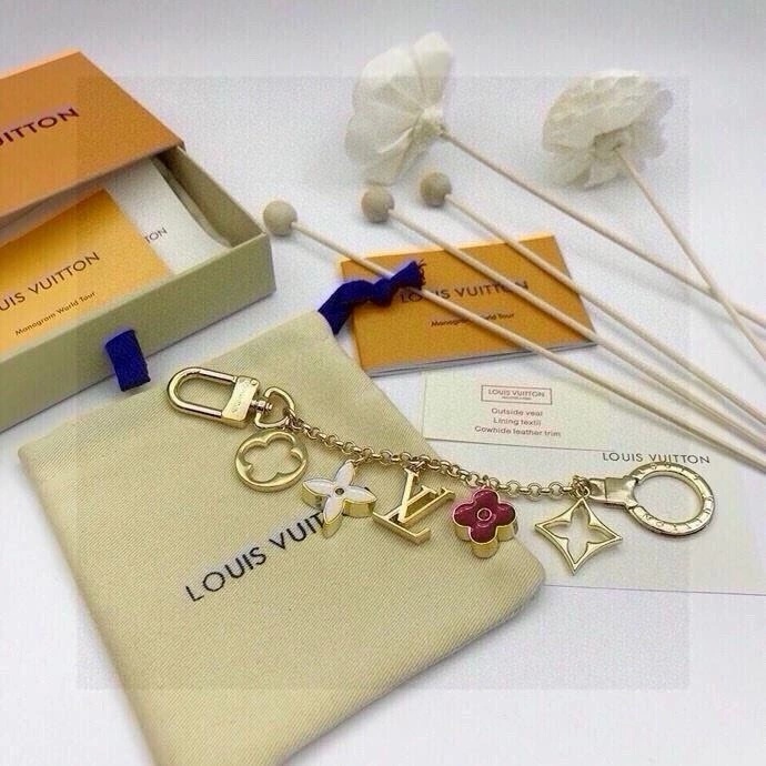 Brand-authenticated Louis Vuitton Keychains