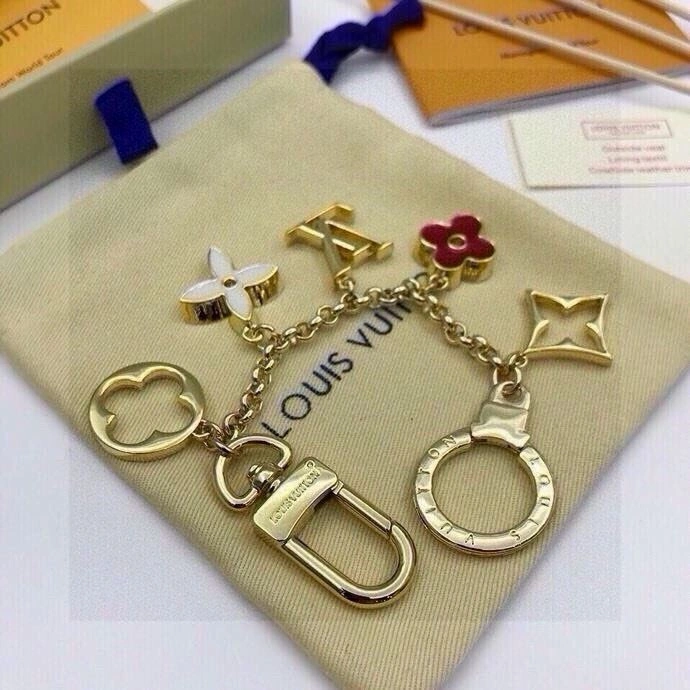 Brand-authenticated Louis Vuitton Keychains